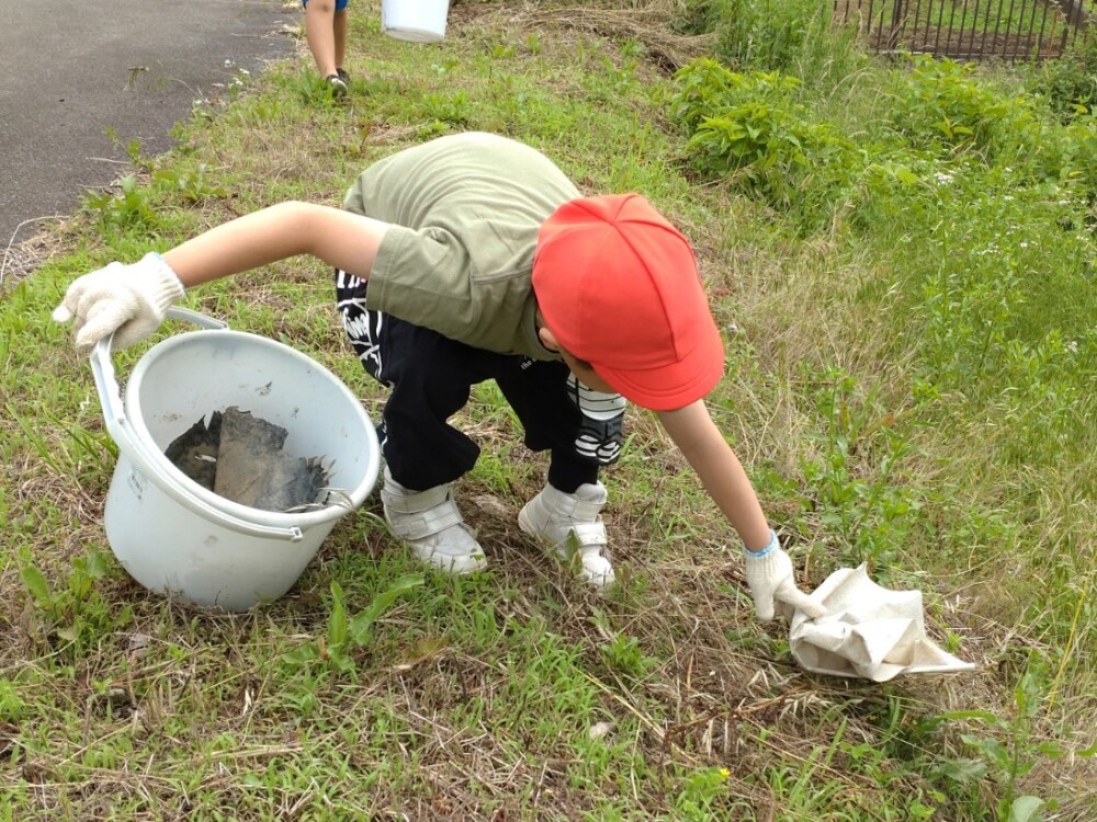 ごみゼロ運動（全校） 山梨県立わかば支援学校ふじかわ分校